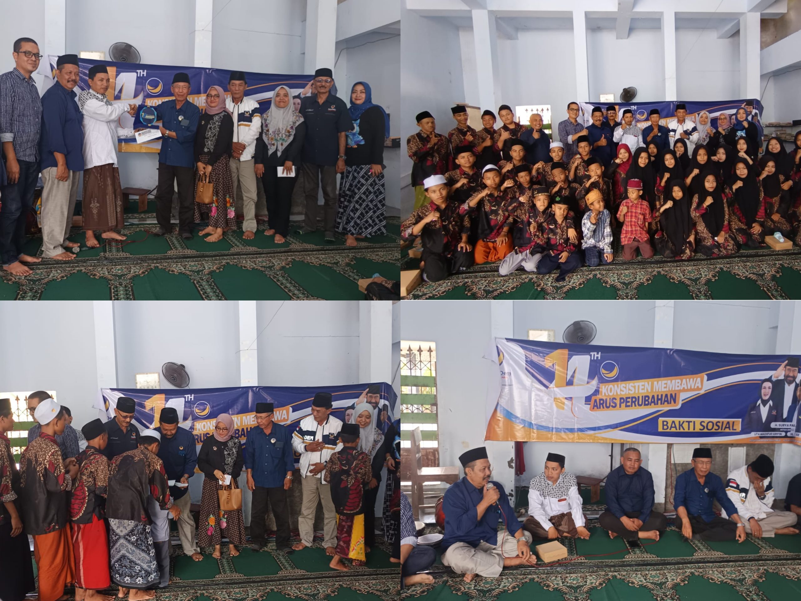 Konsisten Membawa Perubahan! HUT ke-14, Partai NasDem Jember Gelar ...